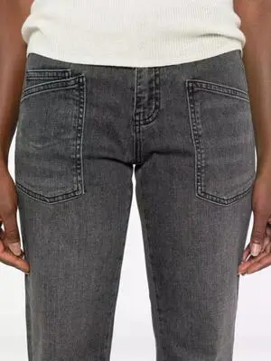 FIVE JEANS Patch-pocket Straight-leg Jeans