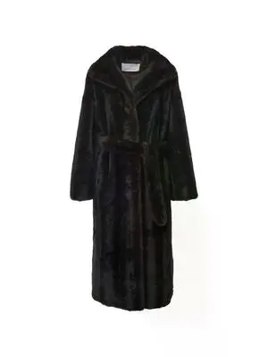 THE FRANKIE SHOP Wide-lapel Belted Coat