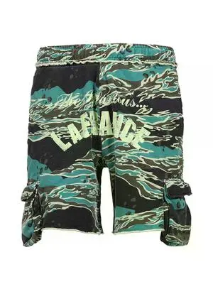 PUMA X La France Camouflage-print Shorts