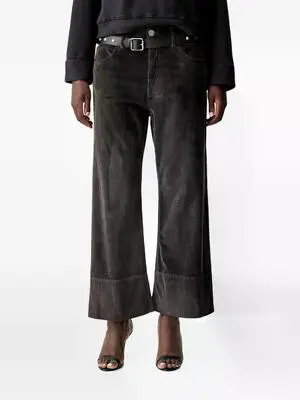 Pinko Belted Corduroy Trousers