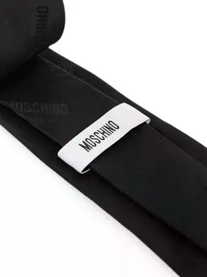 Moschino Logo-jacquard Tie