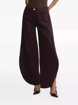 DL1961 Rori Slit-detail Barrel-leg Jeans