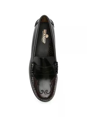 SEBAGO Engraved-plaque Penny Loafers