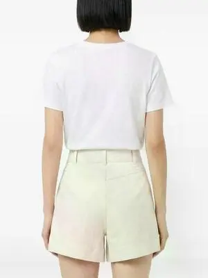 SELF-PORTRAIT Button-detail Denim Shorts