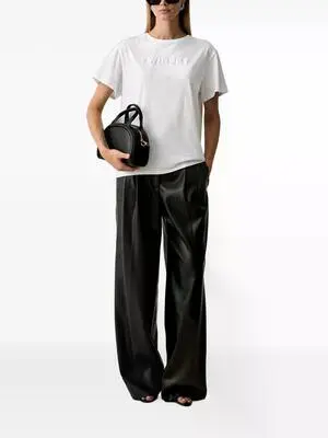 TWINSET Logo-embroidered T-shirt