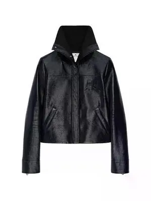 COURREGES High-collar Vinyl Jacket