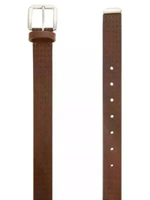Brunello Cucinelli Micro-perforated Leather Belt