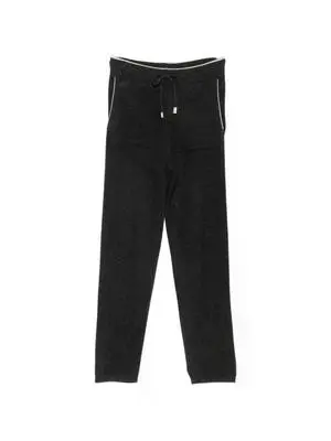 Eleventy Drawstring Track Pants - Black