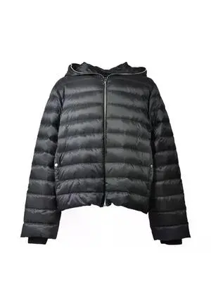 Moncler X Rick Owens Padded Hooded Jacket - Black