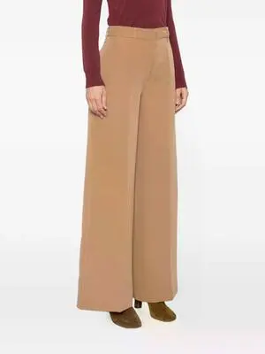 ERMANNO FIRENZE Pressed-crease Wide-leg Trousers
