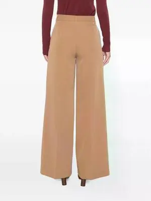 ERMANNO FIRENZE Pressed-crease Wide-leg Trousers