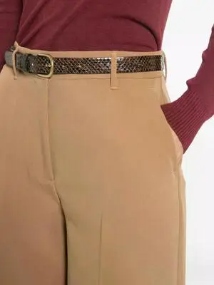 ERMANNO FIRENZE Pressed-crease Wide-leg Trousers