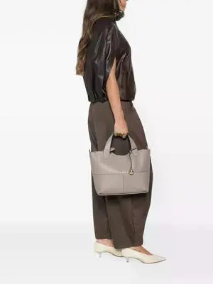 Furla Grained Leather Tote Bag