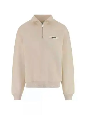 Jacquemus The Gros Grain Zipped-rollneck Sweatshirt