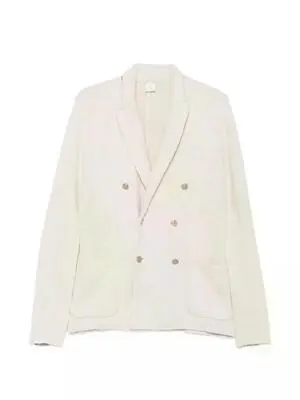 Eleventy Double-breasted Knitted Jacket