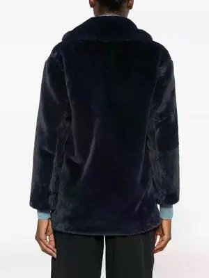 Herno Double-breasted Faux-fur Coat