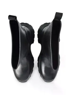 Rick Owens Mega Tractor Leather Boots