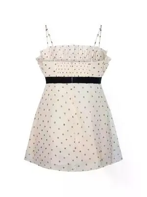 Zimmermann Polka-dot Pleated Top