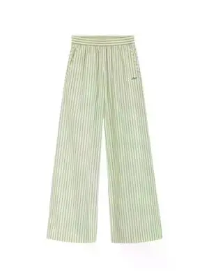 BOSS Vertical-stripe Palazzo Pants