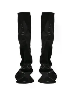 Rick Owens Fetish Panelled Sneakers