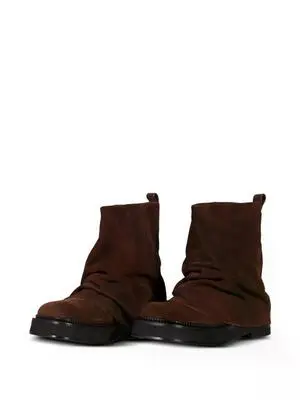 Attico Robin Layered Ankle Boots