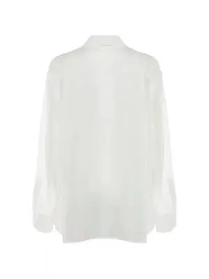 THE FRANKIE SHOP Button-down Sheer Shirt