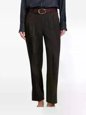 TWP Roberts Pinstriped Wool Trousers