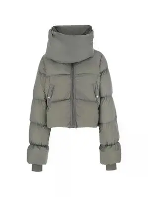 Rick Owens Padded Funnel-neck Jacket - Grey