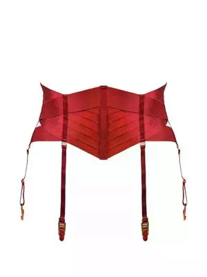 BORDELLE Signature Elastic Panelled Cincher Belt