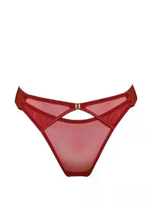 BORDELLE Signature Layered Mesh Thong