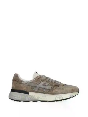 Premiata Mick 0.1 Suede-panel Low-top Sneakers