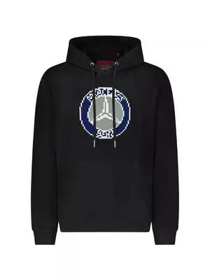 MOSTLY HEARD RARELY SEEN 8-BIT Printed Hoodie - Black