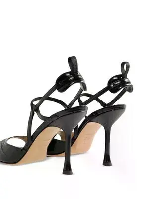 Fendi Very Colibri Slingback Heeled Sandals