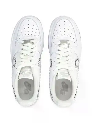 Nike Air Force 1 Eyelet-embellished Sneakers