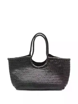Dragon Diffusion Big Nantucket Woven Leather Tote Bag