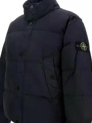 Stone Island 4100109 Crinkle Reps Ny Down Jacket With Wind Resistance And Anti-drop - Blue