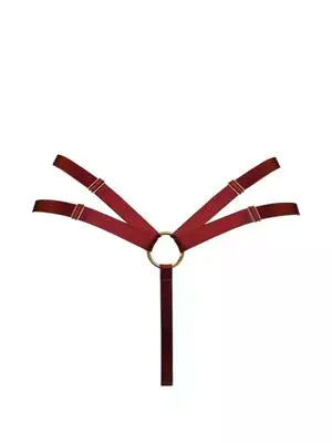 BORDELLE Signature Harness-style Mesh Thong