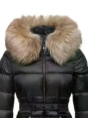 Moncler Boed Shearling-trim Puffer Jacket