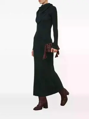 Zimmermann Ribbed Scarf-detail Sweater