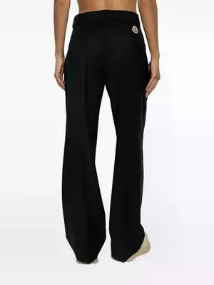 Moncler Logo-patch Straight-leg Trousers
