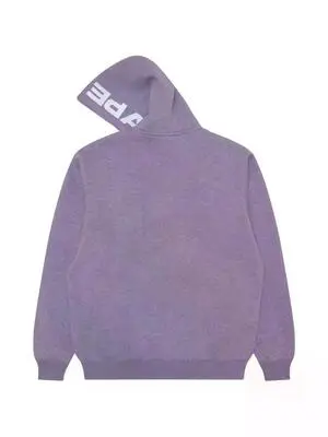 AAPE BY *A BATHING APE Logo-print Zip-up Hoodie - Purple