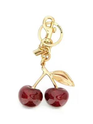 COACH Glitter-effect Cherry Bag Charm