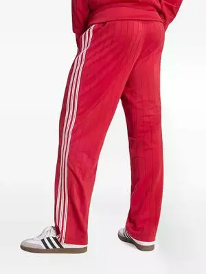 Adidas Firebird Drop Needle Track Pants - Red