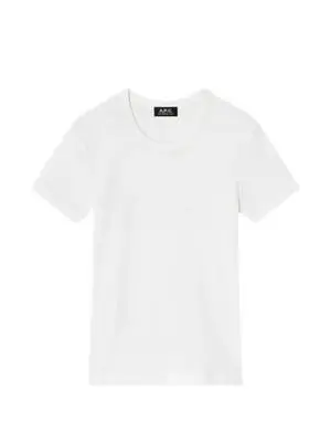 A.p.c. Logo-embroidered Crew-neck T-shirt