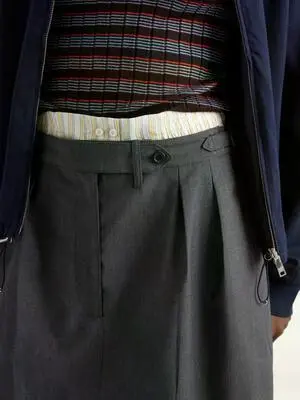 Prada Light Mohair Miniskirt