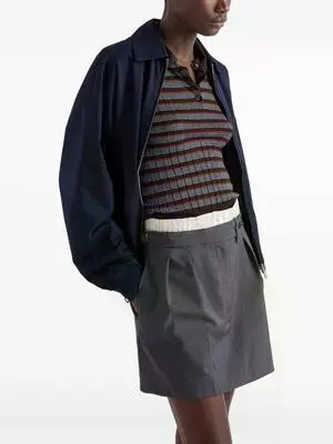 Prada Light Mohair Miniskirt