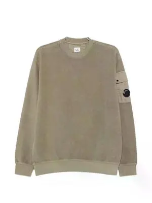C.P. COMPANY Lens Detail Sleeve Pocket Sweater