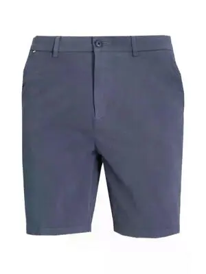 BOSS Modern-fit Cotton Shorts - Blue