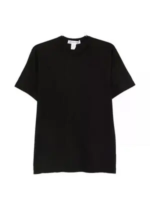 Comme Des Garçons Logo-print Cotton T-shirt - Black