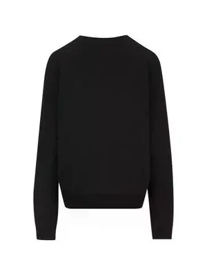 Moncler Bead-embellished Logo-patch Sweatshirt